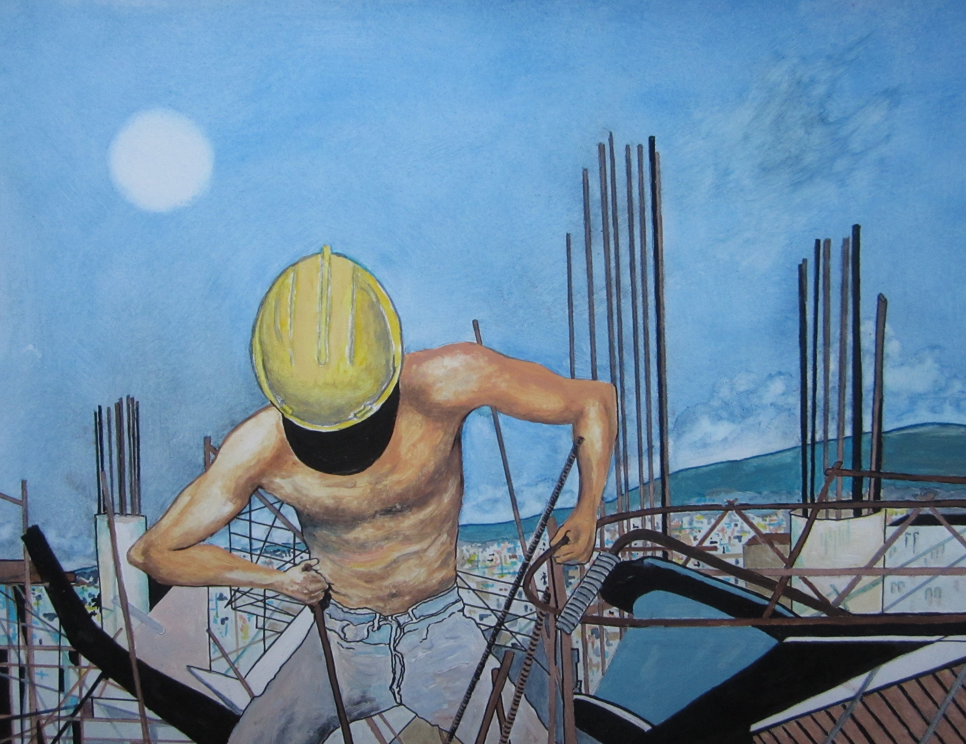 Acrylic Paintings – Batik Art by Mary Patricia Stumpf